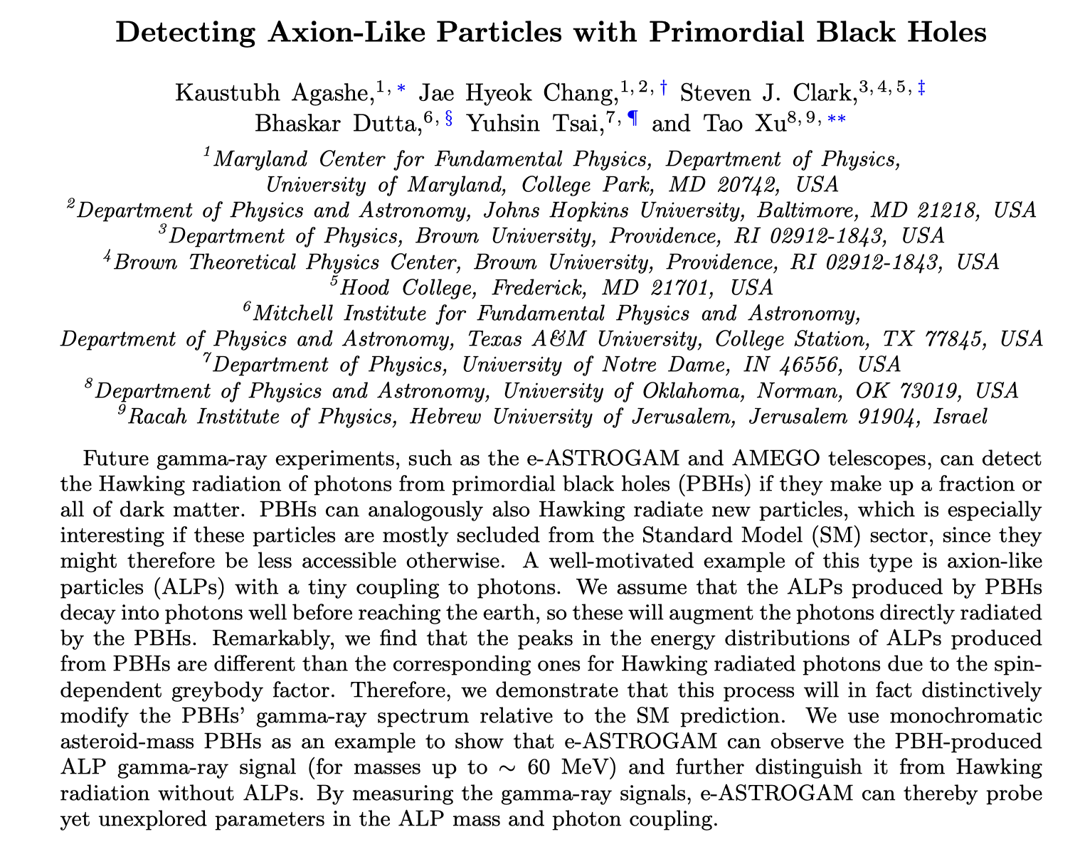 Primordial black hole as a source of new physics detection | QuarkQuartet